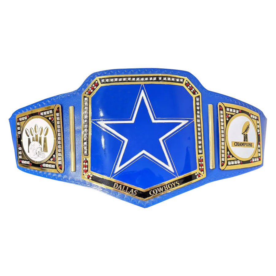 Custom Dallas Cowboys Championship Title Belt